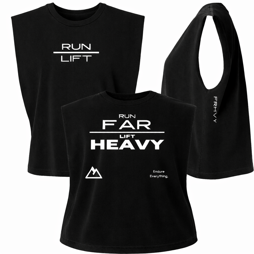 RUN + LIFT Muscle Tee – Sally McRae