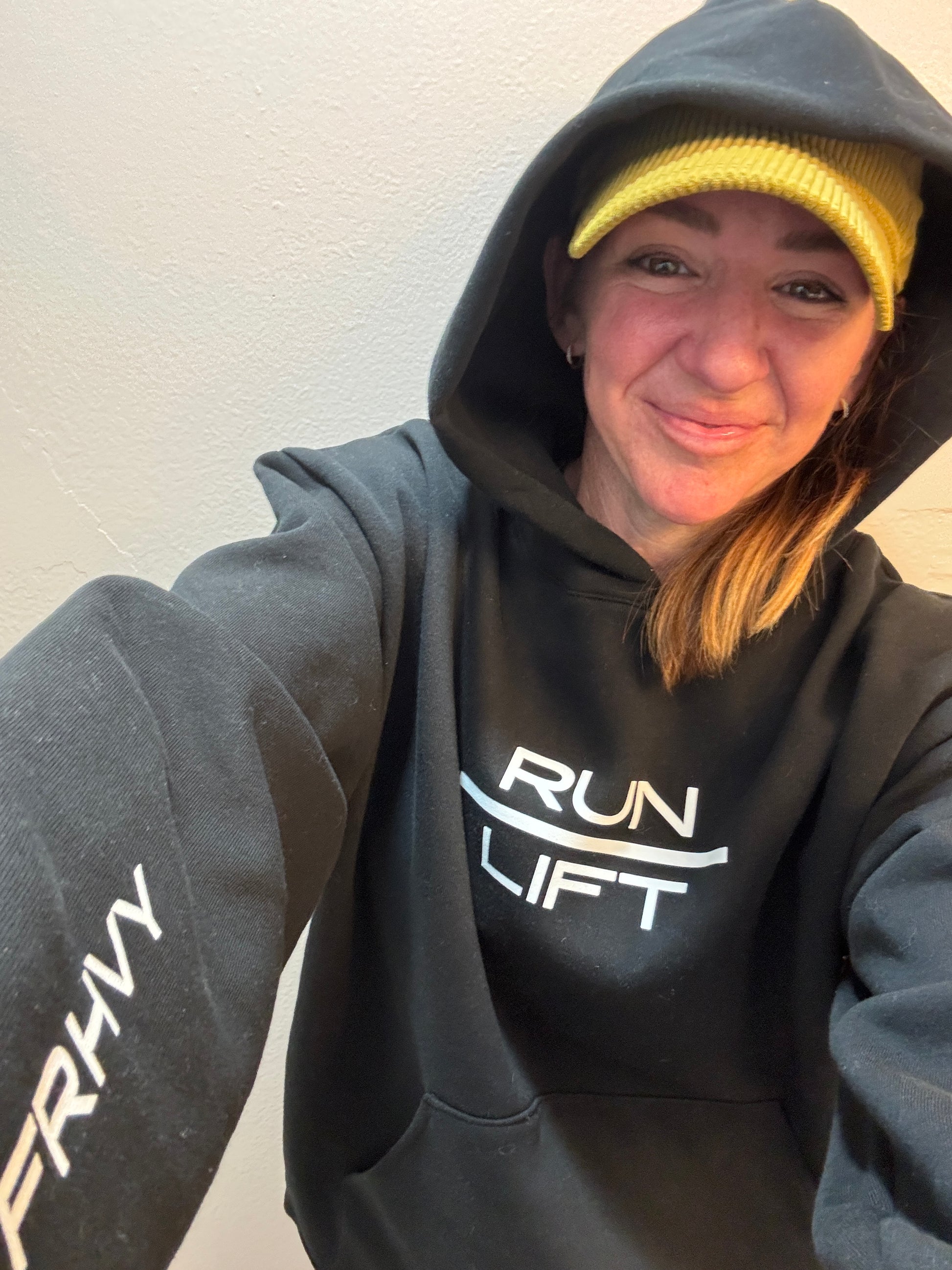 RUN + LIFT Hoodie – Sally McRae