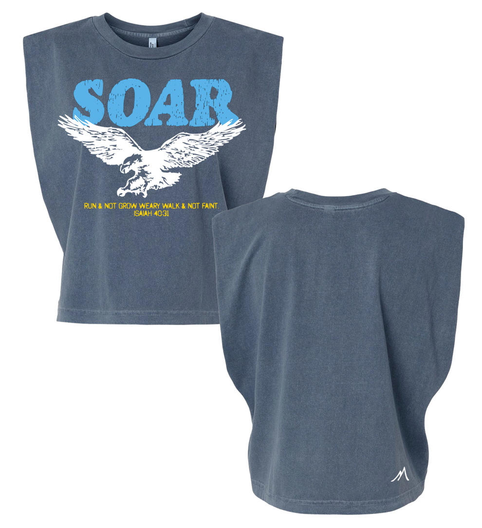 Soar Muscle Tee – Sally McRae